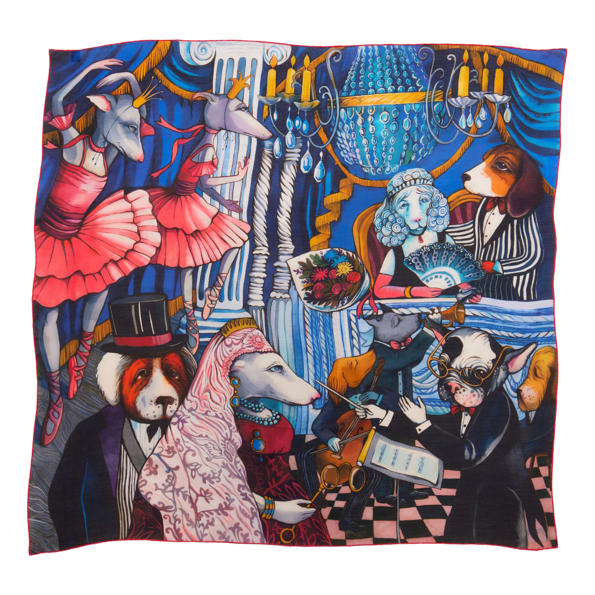 "OPERA" SCARF in modal/silk + 1 color – SOYKA